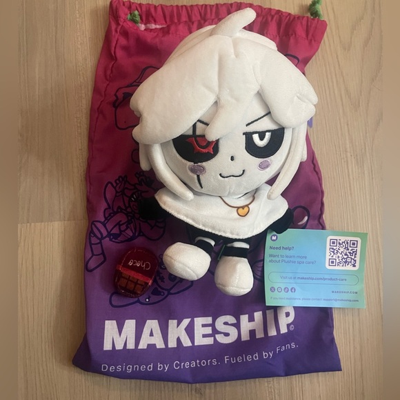 Other | Nwt Makeship Xevent Plush Underverse Xtale Chara Plushie Jakei ...